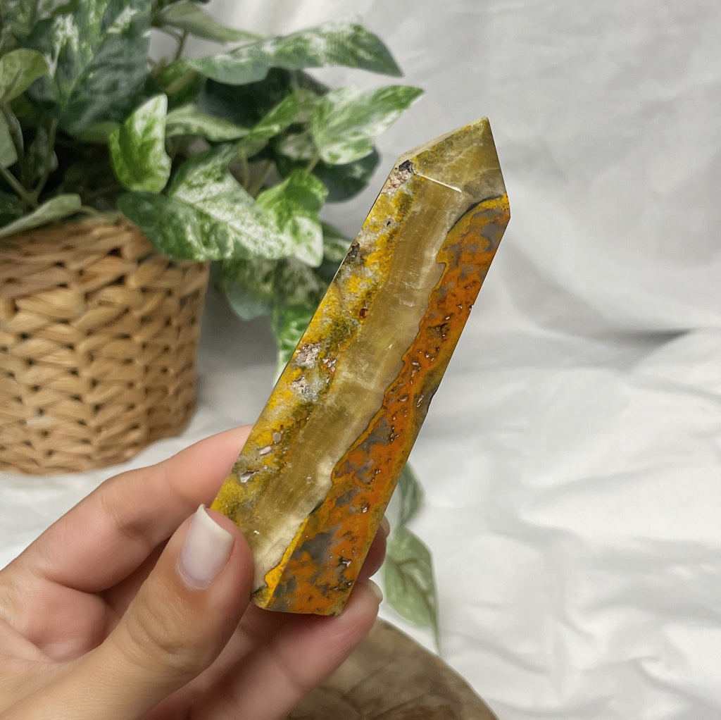 Bumble Bee Jasper Generator – Crystals and Pearls Australia