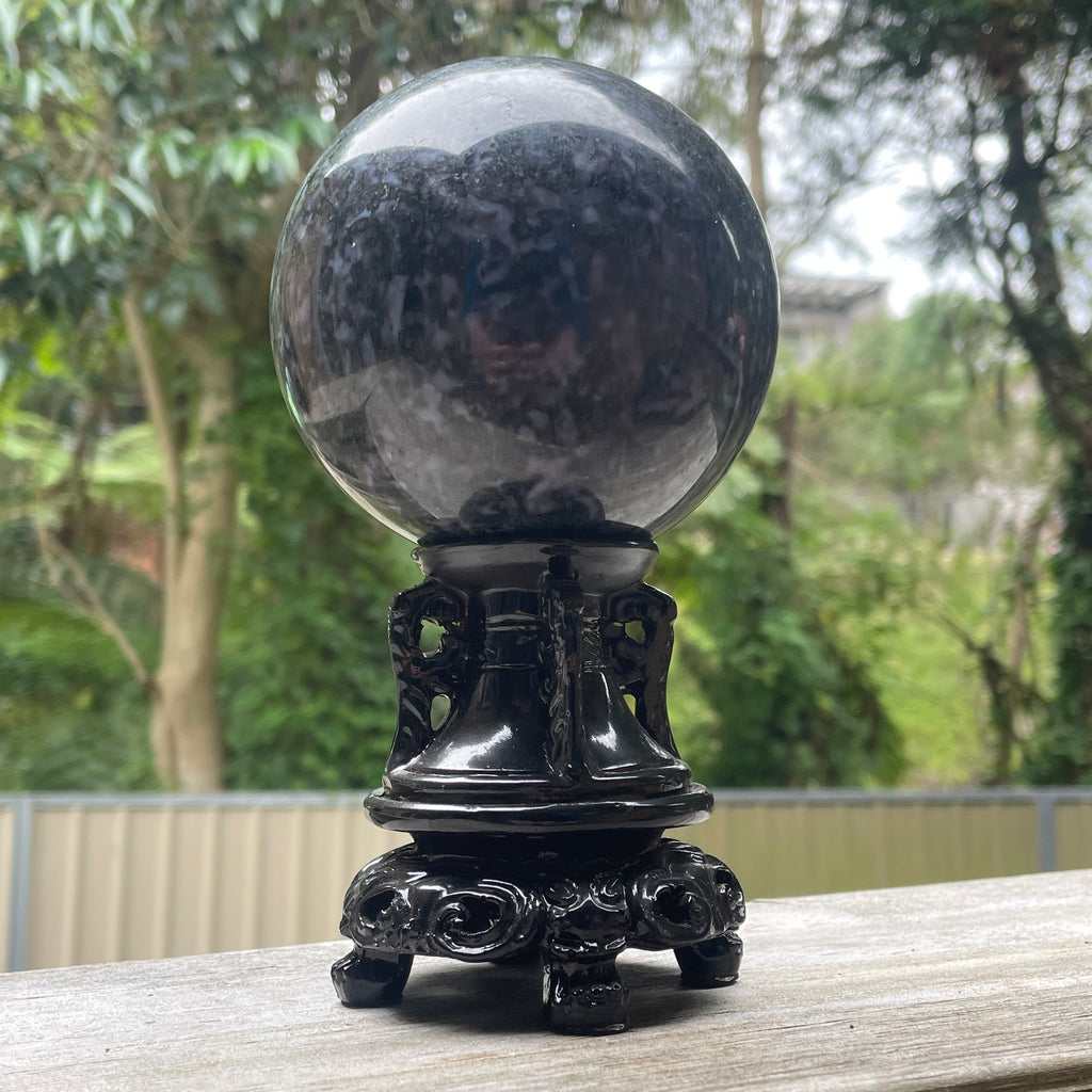 Indigo Gabbro Sphere – Crystals and Pearls Australia