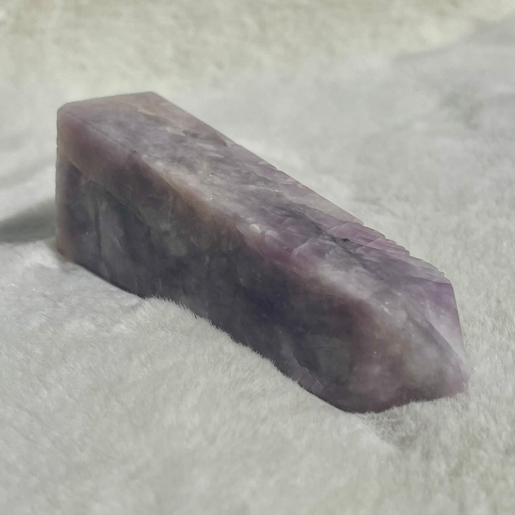 Purple Anhydrite Obelisk – Crystals and Pearls Australia