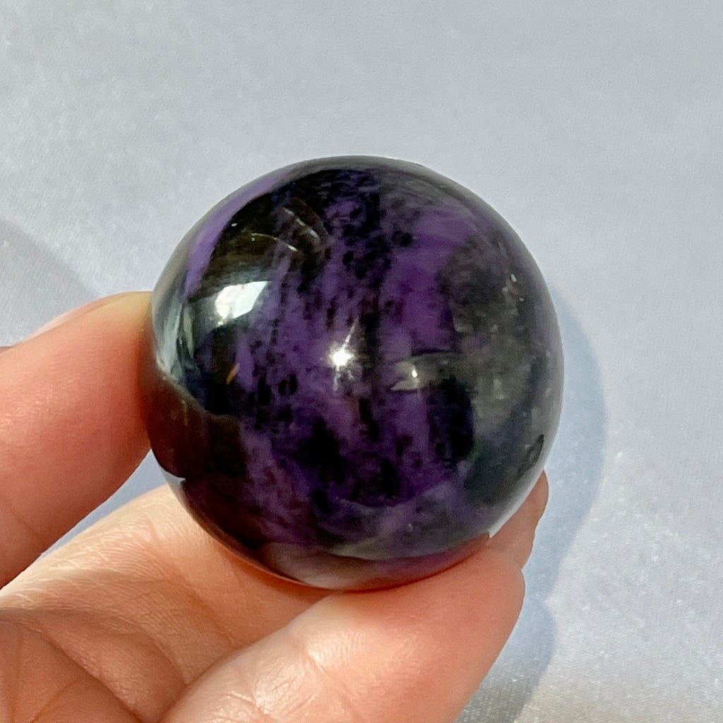 Charoite Sphere – Crystals and Pearls Australia