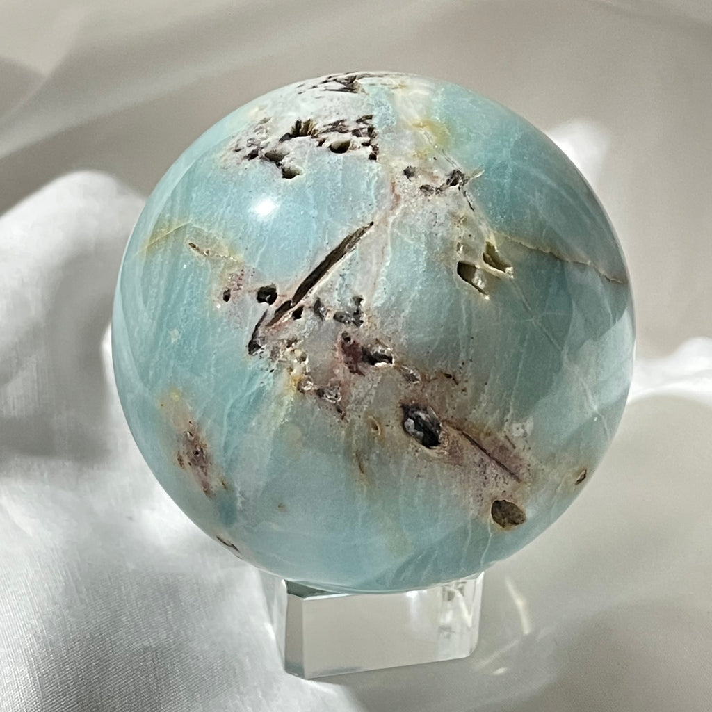 Chinese Amazonite Sphere – Crystals and Pearls Australia