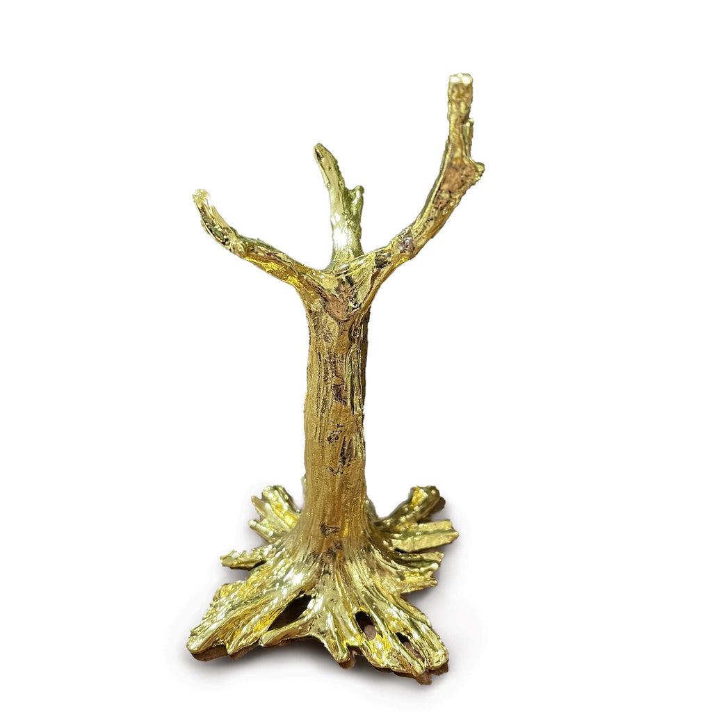 Tree of Life Display Stand in Gold or Silver – Crystals and Pearls ...